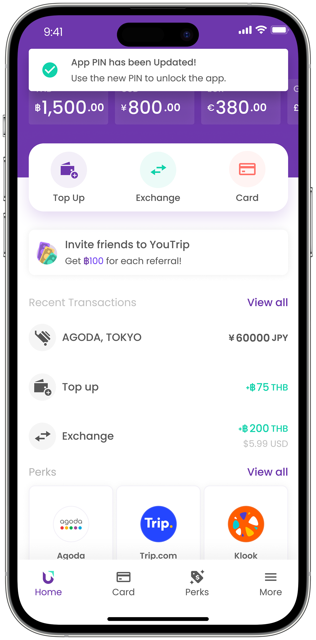 How do I change App PIN? – YouTrip Contact Center